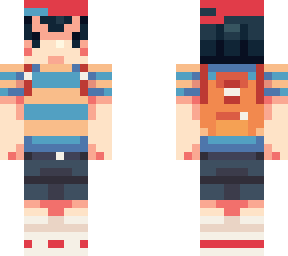 Ness earthbound | Minecraft Skin