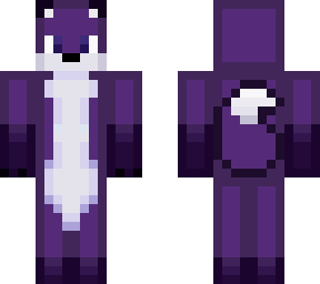 Purple fox | Minecraft Skin
