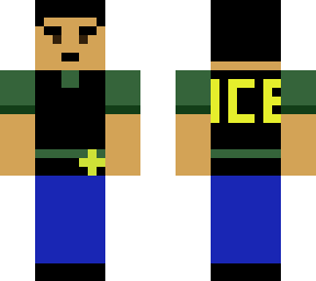 ice agent | Minecraft Skins