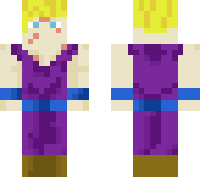 SSJ2 Gohan (Youth) | Minecraft Skin