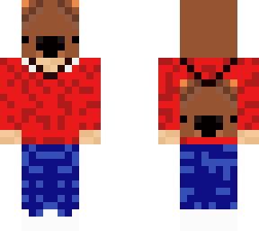 Wombat person | Minecraft Skin