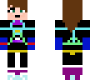 armor girl | Minecraft Skin