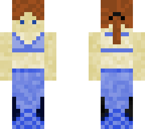 Blue Mermaid | Minecraft Skin