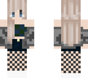 Green and BLue and gray and something else and more | Minecraft Skin