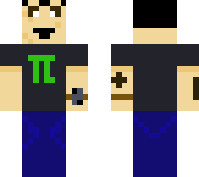 Math Nerd 3.14 | Minecraft Skin