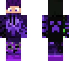 Purple skull | Minecraft Skin
