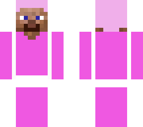 Pink Steve | Minecraft Skins
