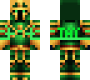 Emerald king | Minecraft Skin