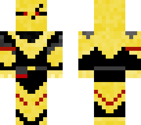 Golden Knight Fortnite level 100 battle pass skin | Minecraft Skin