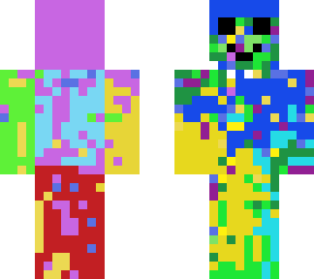 Messy Art | Minecraft Skin