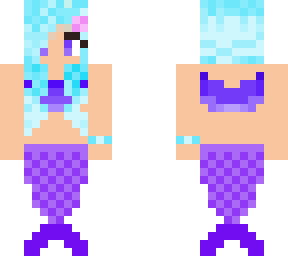 Cute Mermaid | Minecraft Skins