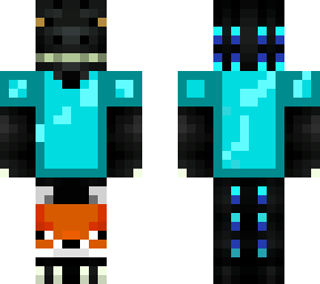 Armored Cute Zilla | Minecraft Skin