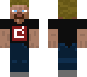 blonde developer steve | Minecraft Skin