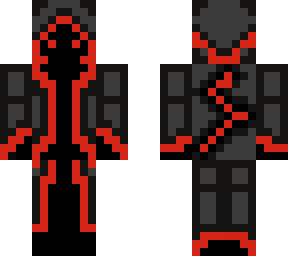 Deep Dark Devil | Minecraft Skin