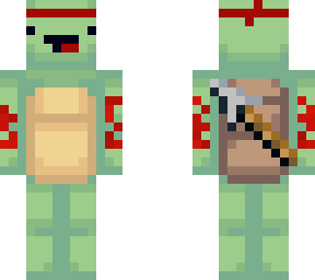 Demolition turtle | Minecraft Skin