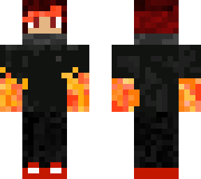 Fire Boy Skin | Minecraft Skin