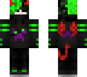 Gamer demon boy | Minecraft Skin