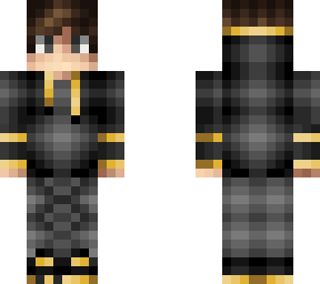 Black And Gold | Minecraft Skins