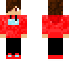 Sudadera Roja | Minecraft Skin