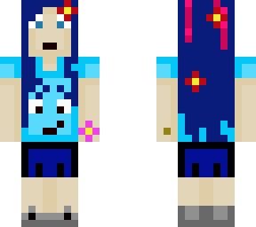 Blue Skin Avatar | Minecraft Skin