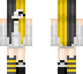 Cute Bee Girl | Minecraft Skin