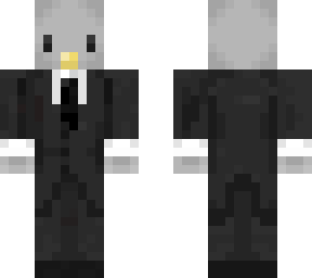 pigeon in suit | Minecraft Skins