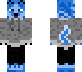 fire and ice wolf | Minecraft Skins