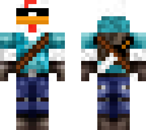 Steve chicken | Minecraft Skin