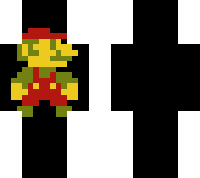 8-Bit Mario | Minecraft Skin