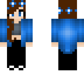 Blue Girl | Minecraft Skin