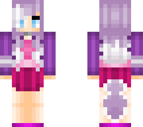 diamond tiara Human | Minecraft Skin