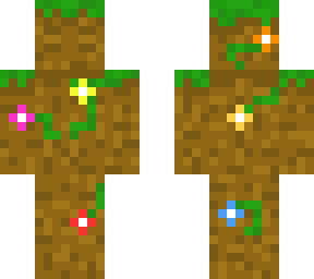 dirt man | Minecraft Skin