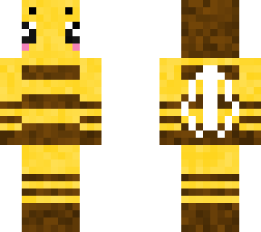 Legit Just a Bee with a Body | Minecraft Skin