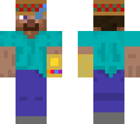 Steve Thanos Gauntlet Mexican Sans Minecraft Skins