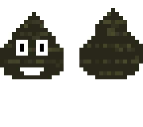 Poop emoji | Minecraft Skin