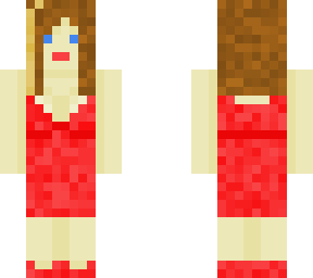 Red Dress | Minecraft Skin