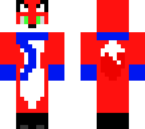 Shard The Fox (my Fursona) | Minecraft Skin