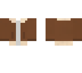 Brown Aviator Jacket | Minecraft Skin