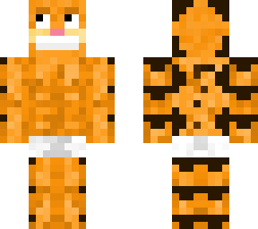 buff garfield | Minecraft Skins