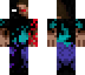 Corrupted Steve (Bleeding Arm) | Minecraft Skin