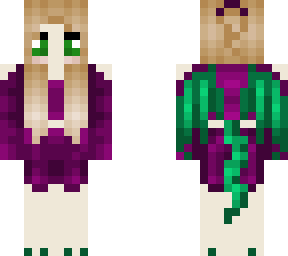 Dragon Girl | Minecraft Skin