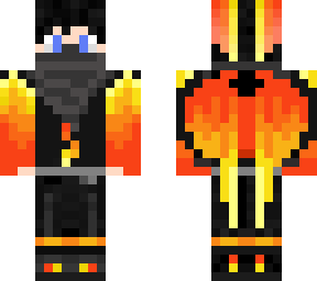 Fiery Phoenix | Minecraft Skin