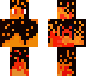 Fire Creeper | Minecraft Skins