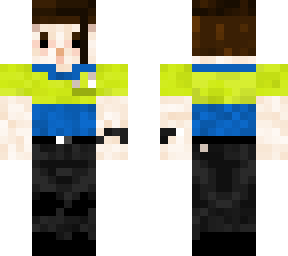 Kai, last of the Brunnen-G hi-vis | Minecraft Skin