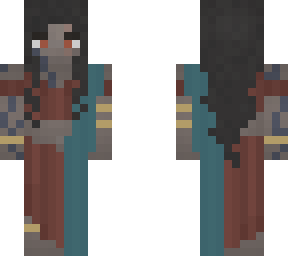 Stone Skinned Girl | Minecraft Skin