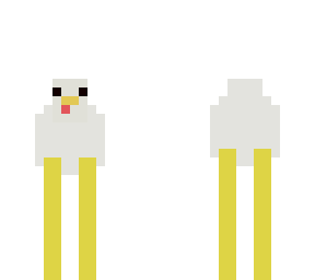 Chicken with long legs | Minecraft Skin