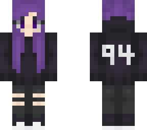 Female Hitoshi Shinsou | Minecraft Skin