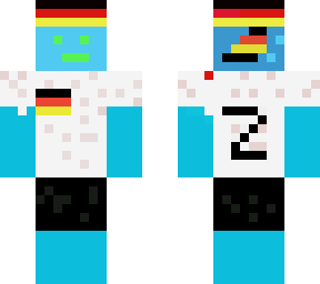 Soccer Minecraft Skin Template