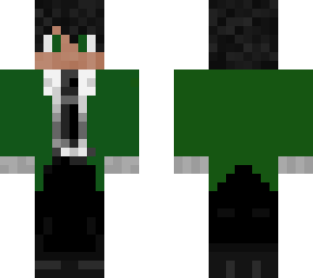 grren suite | Minecraft Skin