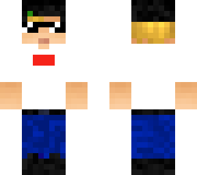 lachlan with a real journeys beanie and MLG glasses | Minecraft Skin